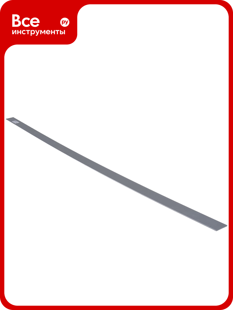 Полоса ALBERTS алюминий, серебристый, 30x2х1000 мм 473044