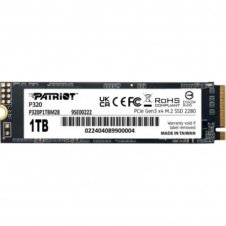 Накопитель SSD Patriot 1Tb (P320P1TBM28)