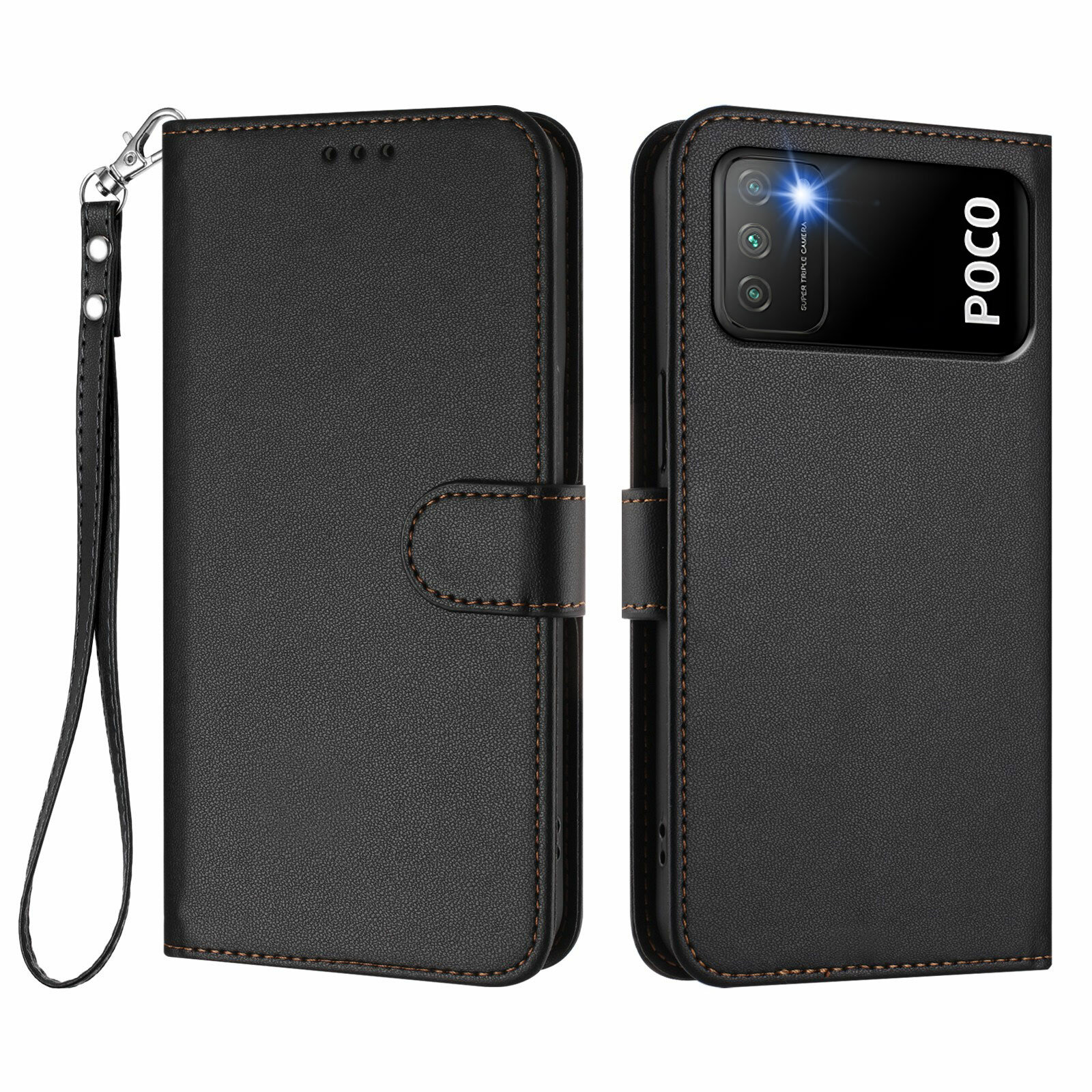 Подходит для Xiaomi Poco M3/Redmi Note 9 4G/9 power/9T( Сяоми Поко M3 ) Магнитные пряжки, кронштейны, сейсмостойкие, новинки, подарки