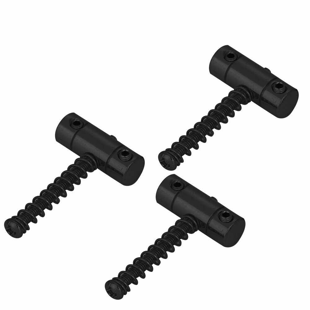 Комплект из 3 седл для бриджа TL (аксессуар для электрогитары) (черный)