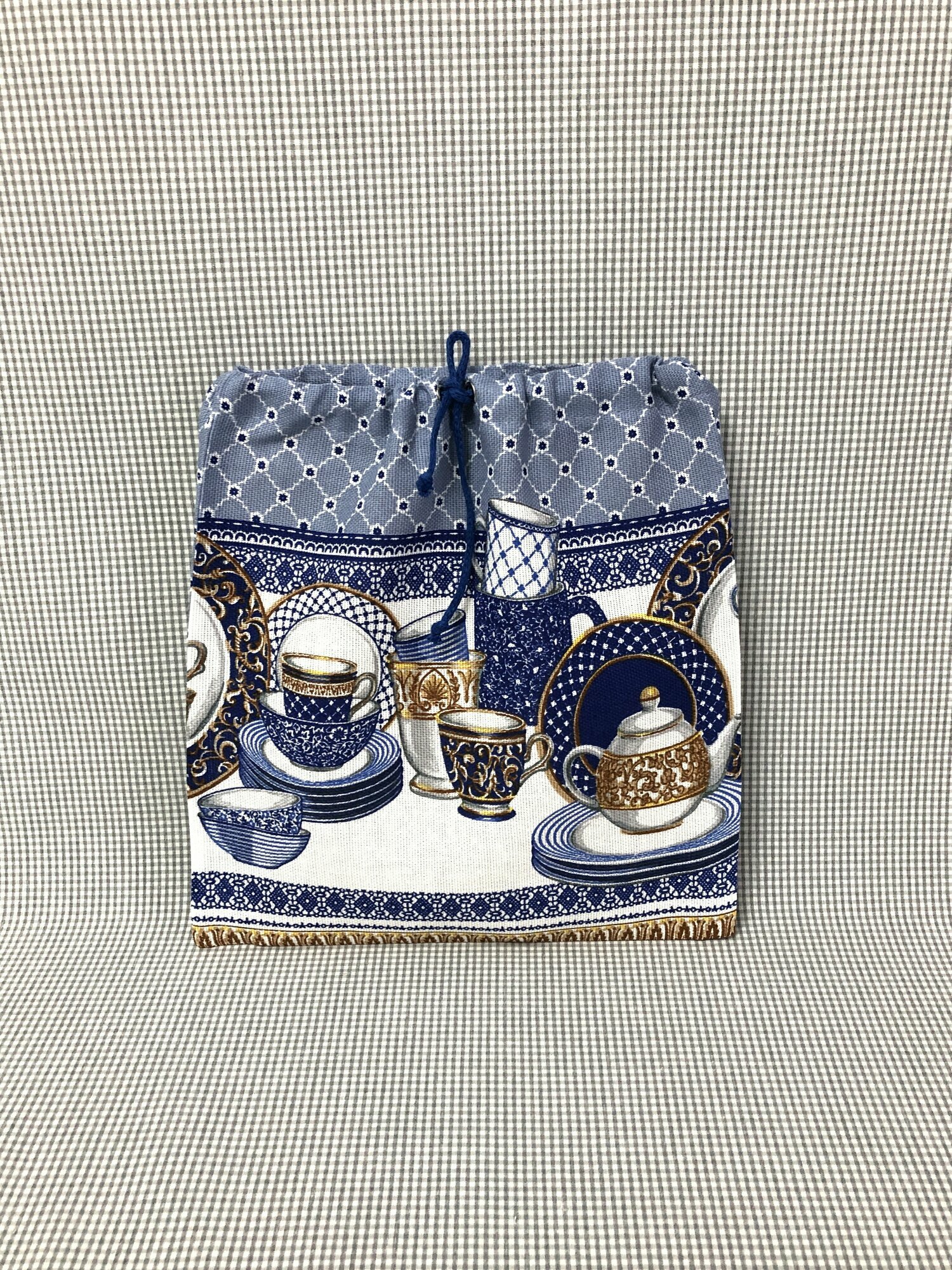 Мешочек из рогожки 27х26 см, -м23, хлопковый, для упаковки и хранения