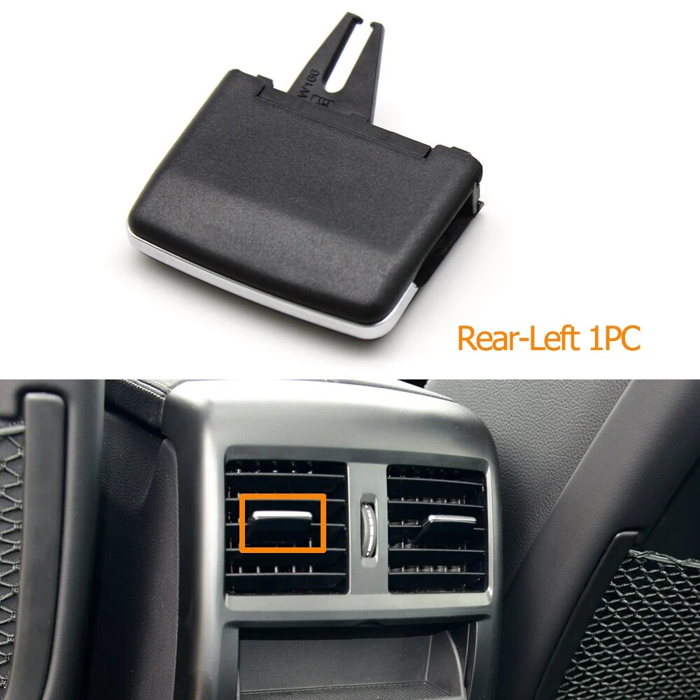 Передняя и задняя решетка кондиционера, слайдер для Mercedes Benz M GL ML GLE GLS W166 Rear-Left