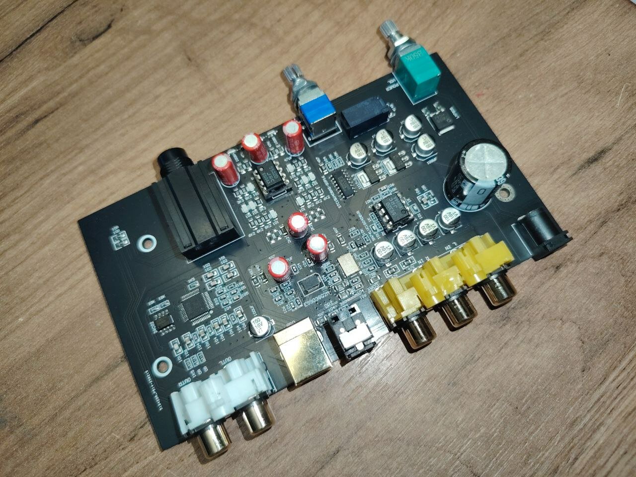 (T I N M) ES9038Q2M Hi-Fi ЦАП Декодер Усилитель Плата USB Аудио