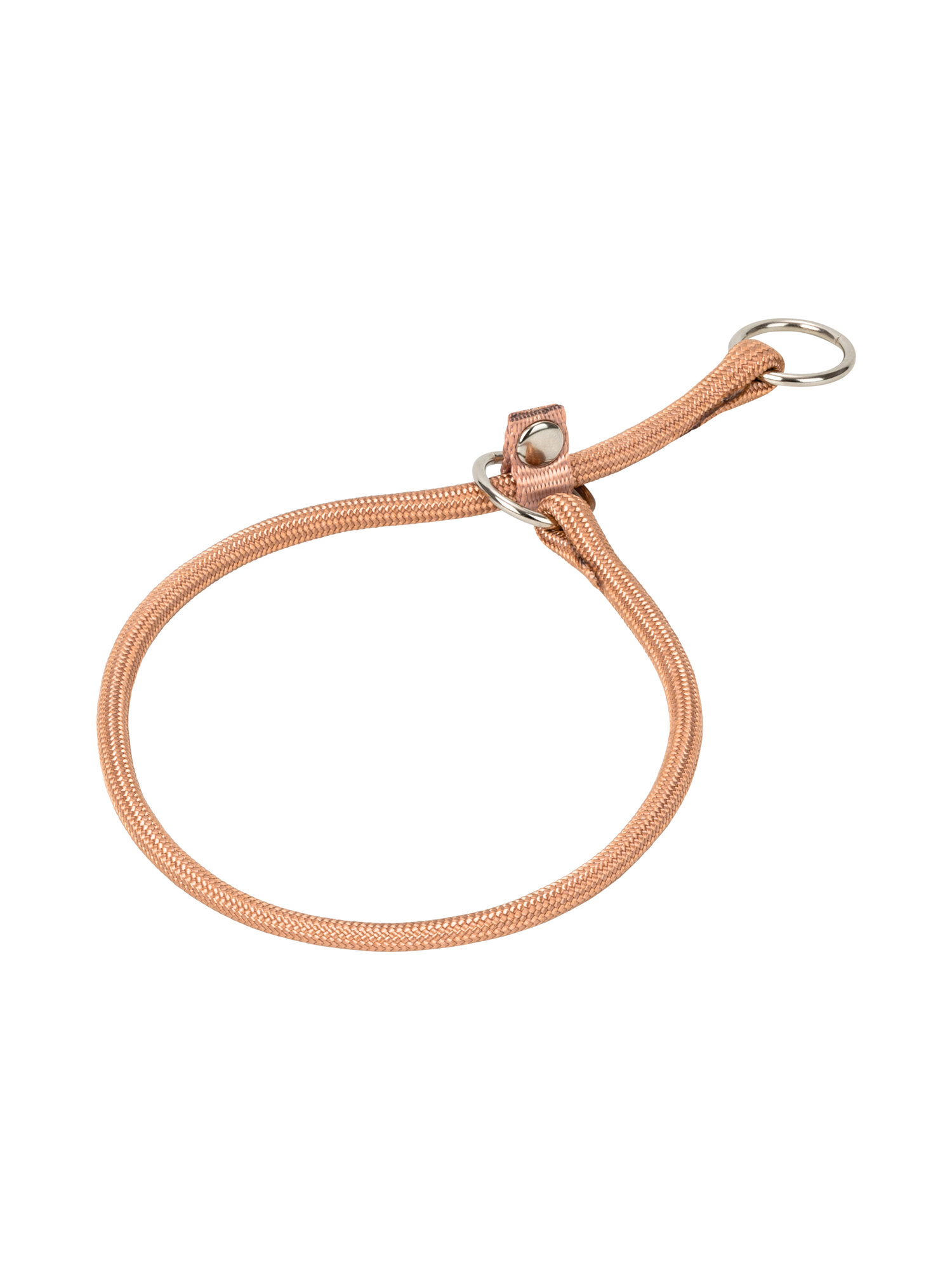 Ошейник-удавка для собак ZooOne с 2-я кольцами круглый 6мм*30см (медь) 76-2749