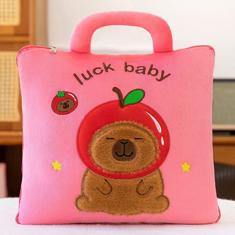 Подушка/одеяло Capybara - складное одеяло двойного назначения для офисного сна - многофункциональная подушка-одеяло Capybara (2-в-1)