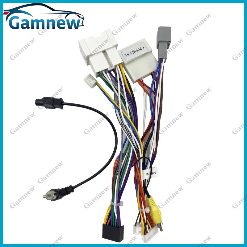 Автомобильный 16-контактный адаптер жгута проводов Android Canbus Box декодер для Renault captur Clio 4 Triber Dacia Duster Sandero 2016