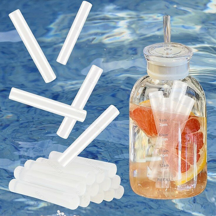 Прямые продажи с завода: 24 многоразовых пластиковых кубиков льда, летние кубики льда, различные формы, для баров и вечеринок