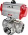 Кран шаровой DN.ru RP. SS316.200. MM.020-ISO Ду20 Ру63 стандартнопроходной трехх...