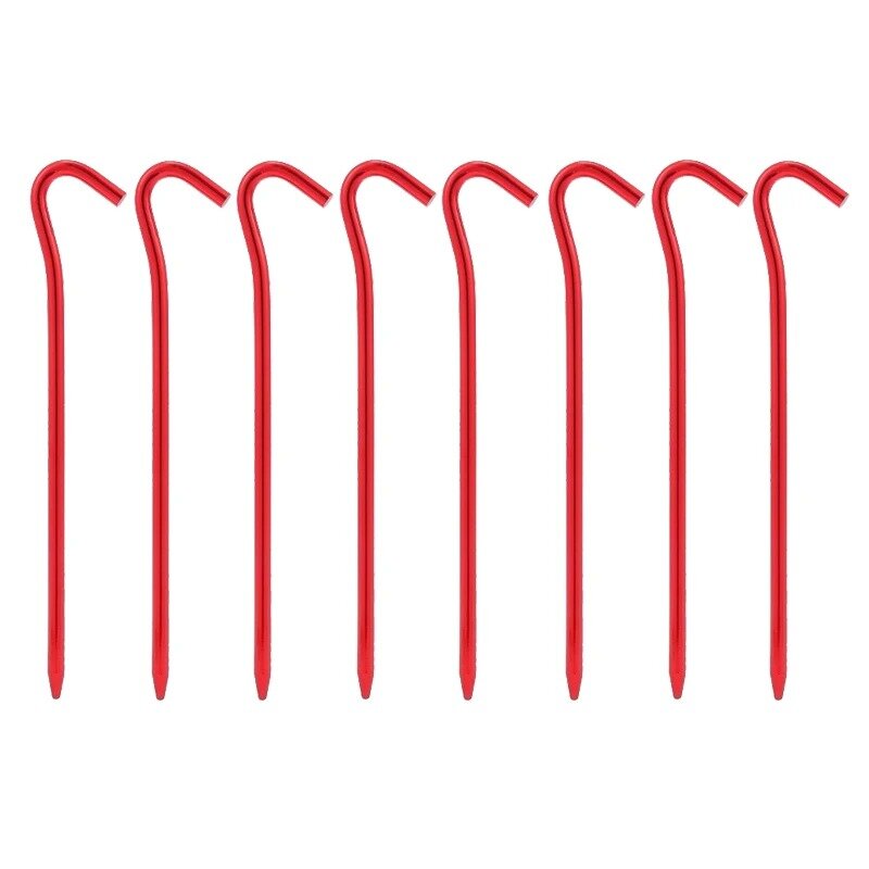 8-Pack high strength Aluminum Alloy наружный кемпинг палатки Pegs кол гвозди земля шип