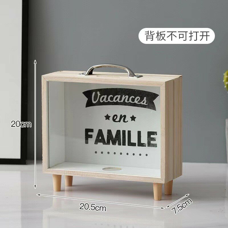 Копилка для денег Ins Интернет-знаменитости, вместительная, для детей, девочек, милая, креативное настольное украшение для хранения денег