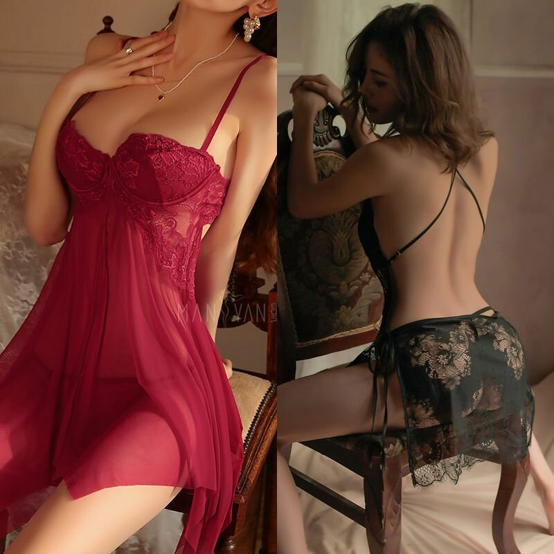 Сексуальное женское ночное белье, прозрачный топ с эффектом пуш-ап, плюс размер, прозрачная ночная сорочка, эротическое белье, стиль чистого желания, супер пикантное