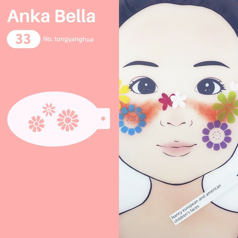Трафарет для рисования на коже Anka Bella: татуировки, трафареты для рисования на лице, трафареты для татуировок с