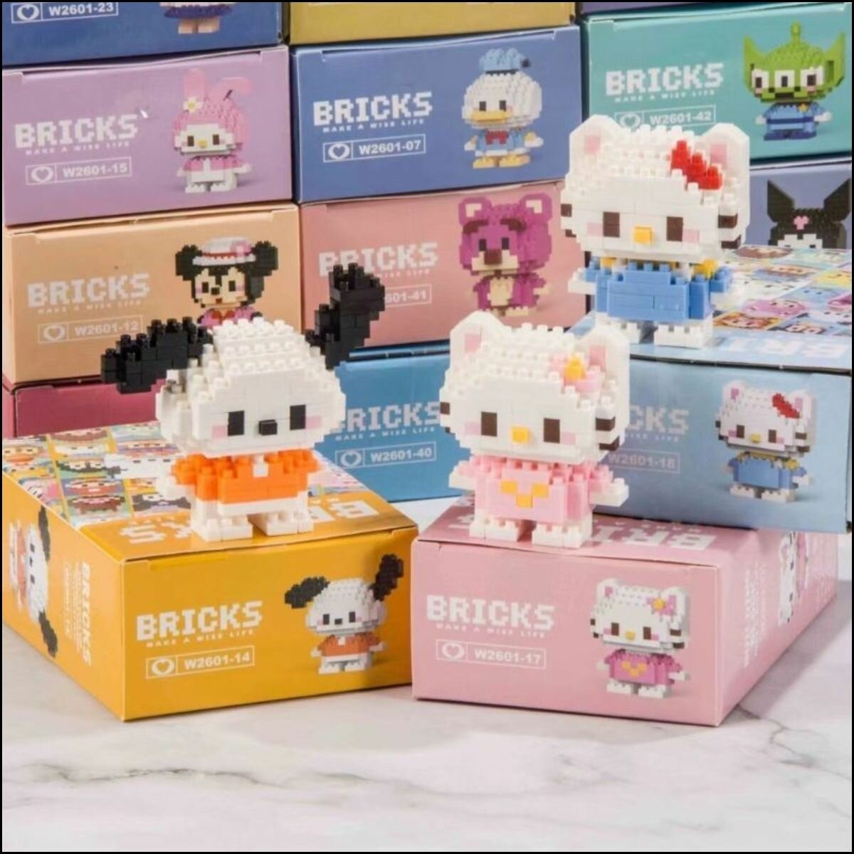 Мини-конструктор конструктор из мини блоков лего лего фигурки