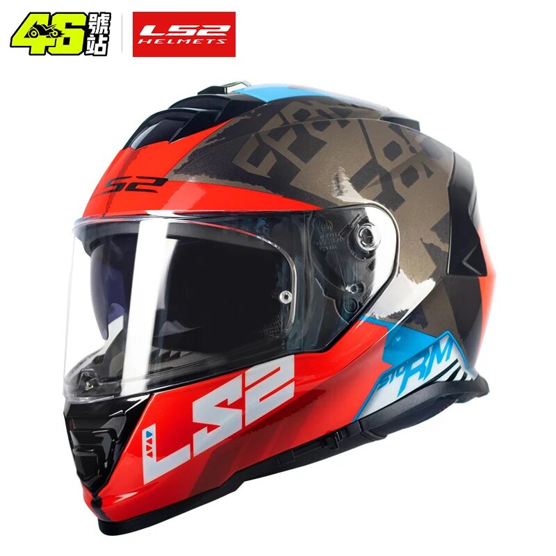 Шлем мотоциклетный шлем LS2 ff800 на все лицо Сертификация ECE