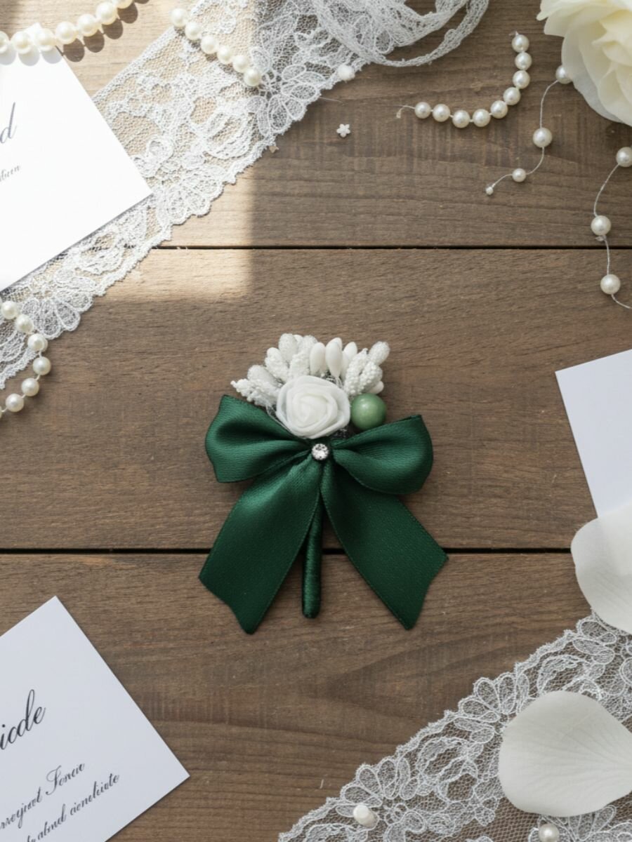 Бутоньерка для жениха или свидетеля