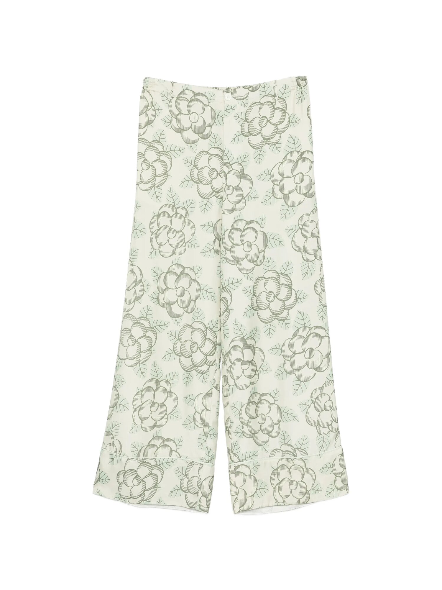 Брюки Printed piping trousers