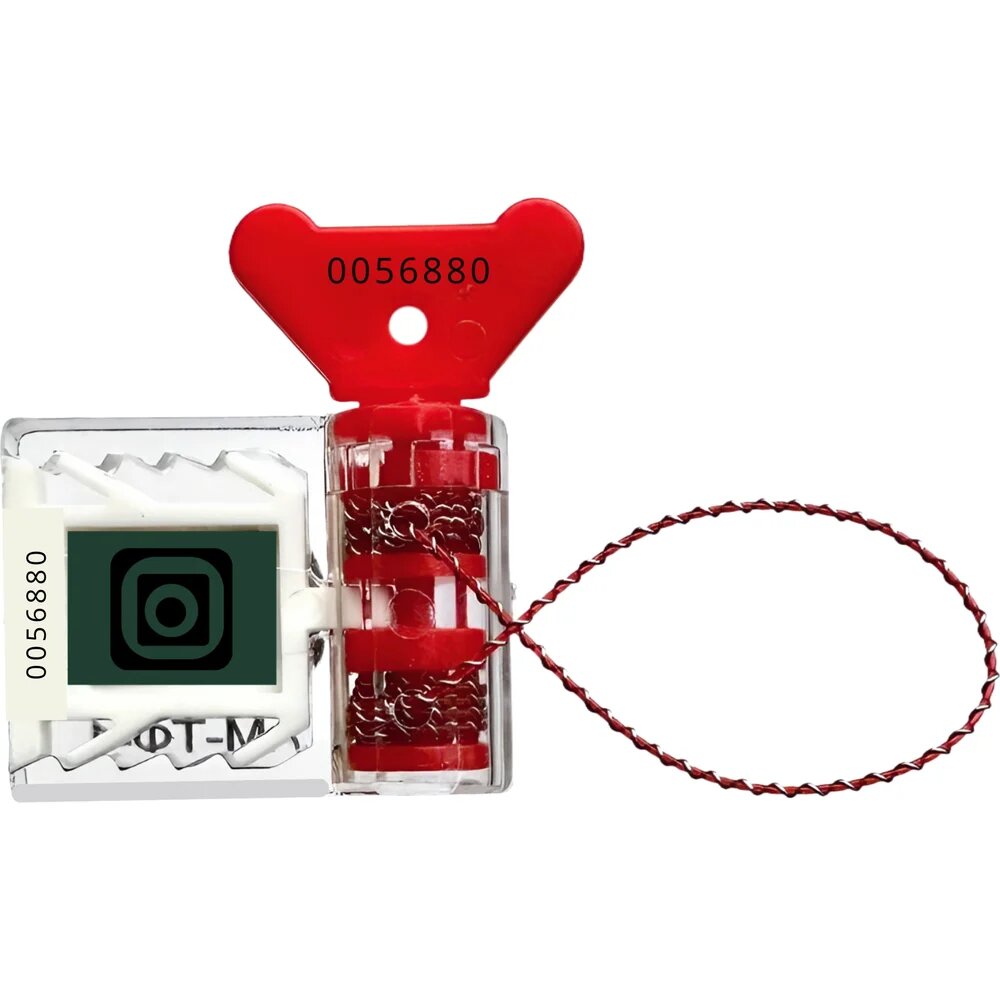 Антимагнитная роторная пломба-защелка ТПК Технологии Контроля ам-тф-1 25 мтл, 100 шт. 24207