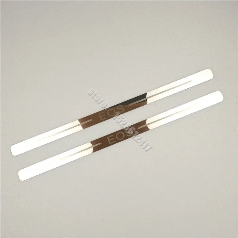 Накладка на порог для Vw/Volkswagen eos 2006 2007 2008-2015, Стайлинг автомобиля, накладка на педаль, наклейки, автомобильные аксессуары