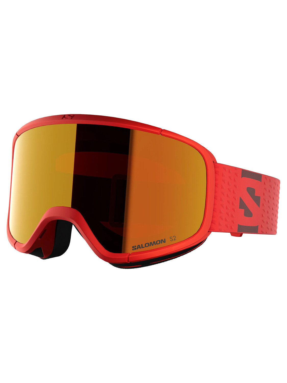 Горнолыжные очки Salomon Aksium 2.0 Cherry Tomato Cat. 2 25/26 Красный, для мужчин , Красный