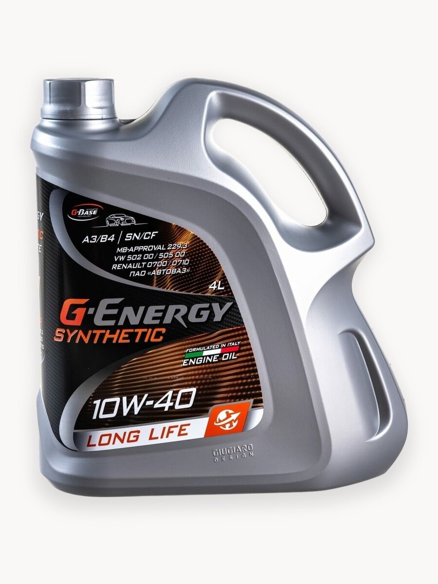Моторное масло G-Energy "Synthetic Long Life" 10W-40, синтетическое, 4л