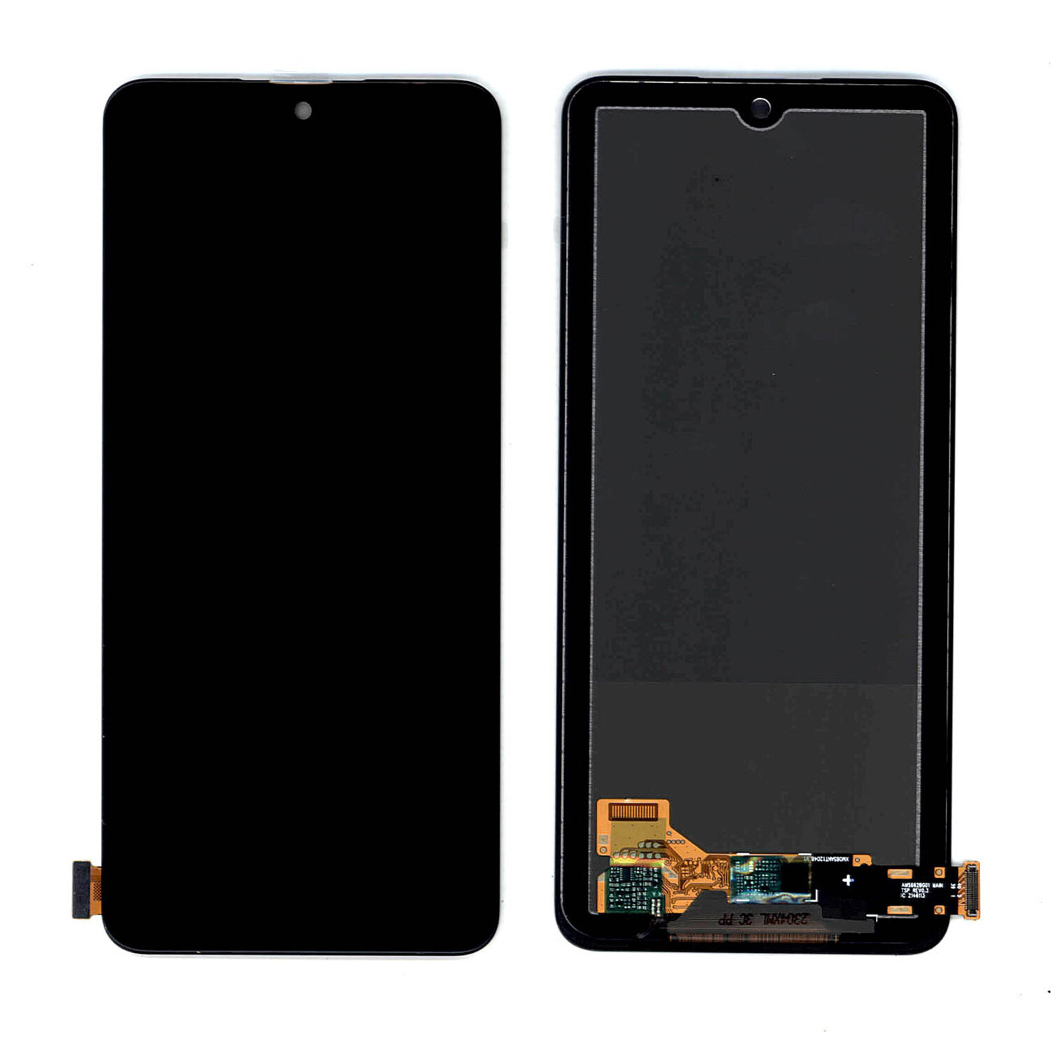 Дисплей (экран) в сборе с тачскрином для Xiaomi Poco X5 черный (TFT-совместимый) / 1080x2400