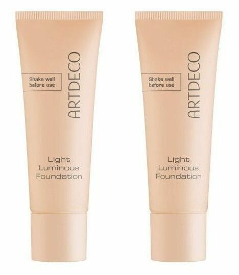 ARTDECO Тональная основа Light Luminous Foundation, тон 06, 25 мл, 2 шт