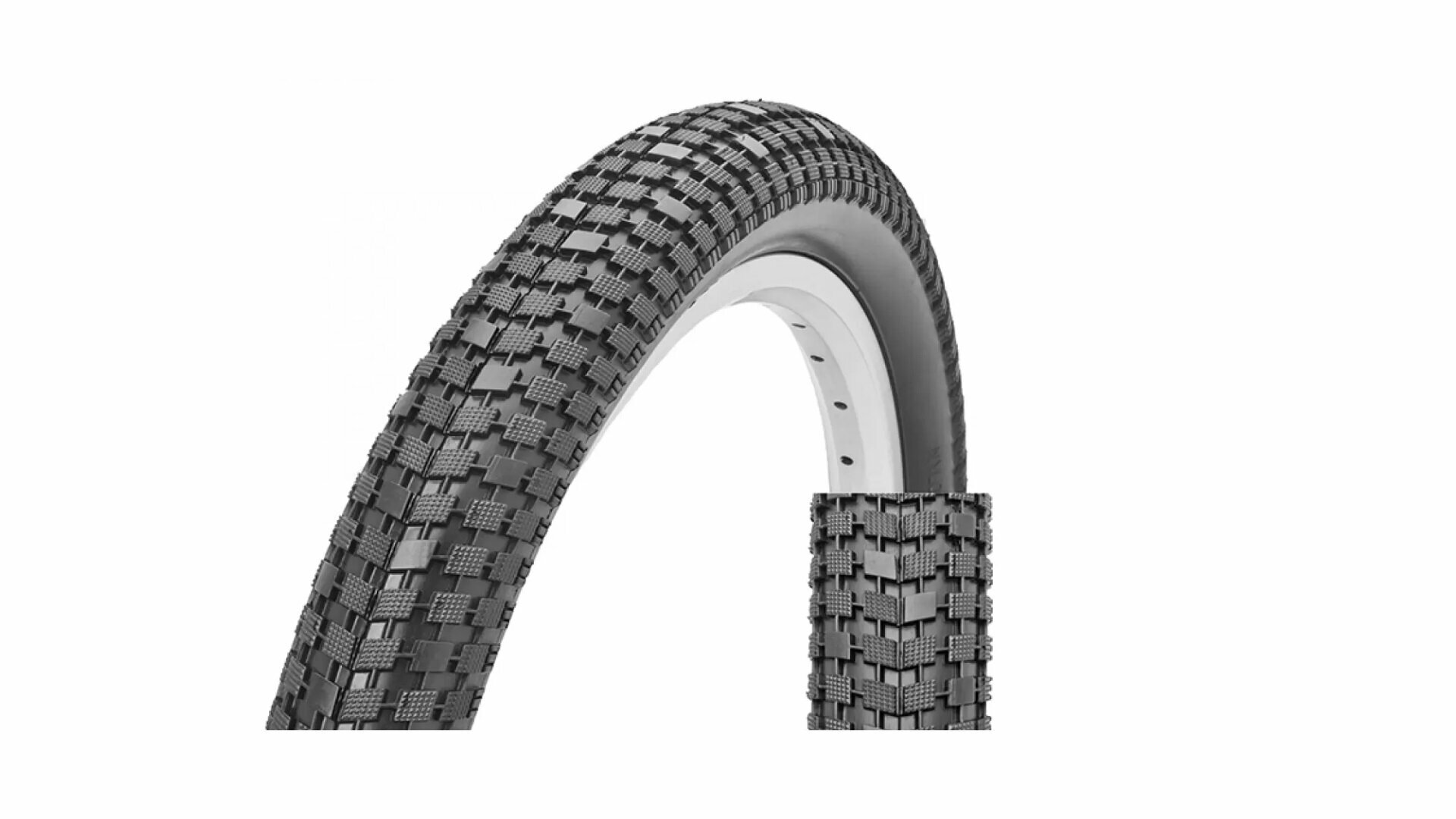 Покрышка CHAO YANG 20"x 2.30 (57-406) H-544, дорожная BMX, черная