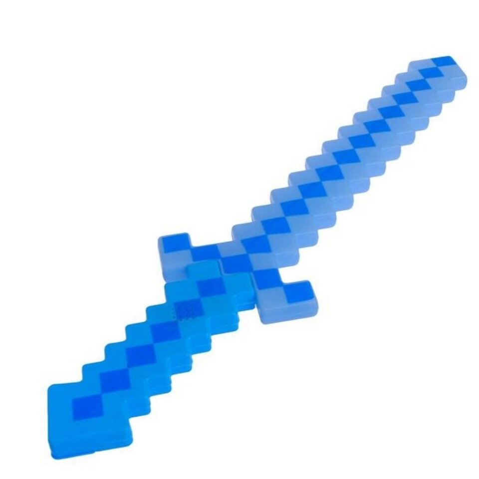 Меч световой «Крафт» для мальчика, на батарейках , цвет красный