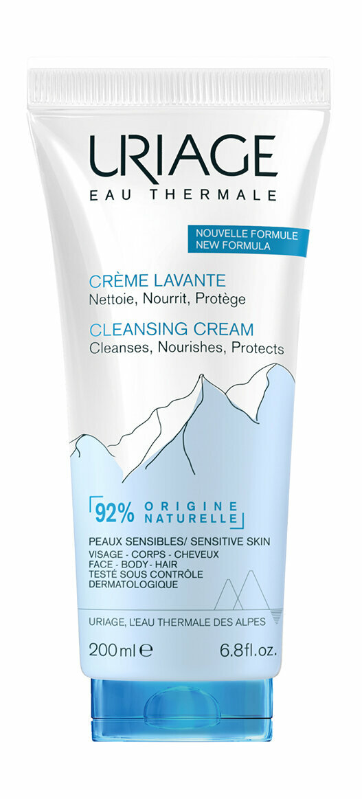 URIAGE Hygiene Крем для тела очищающий пенящийся, 200 мл