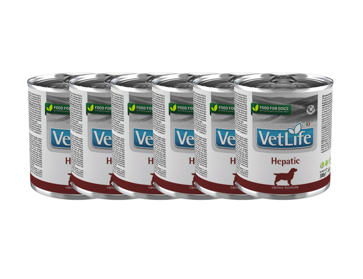 Паштет Vet Life Hepatic / для собак при заболевании печени, 300 г 6 шт.