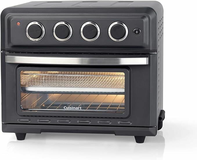 Аэрофритюрница Cuisinart Mini Oven, темно-серая