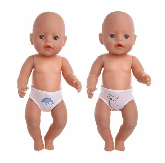 Одежда для кукол 34-40 см. Трусы 2 шт.