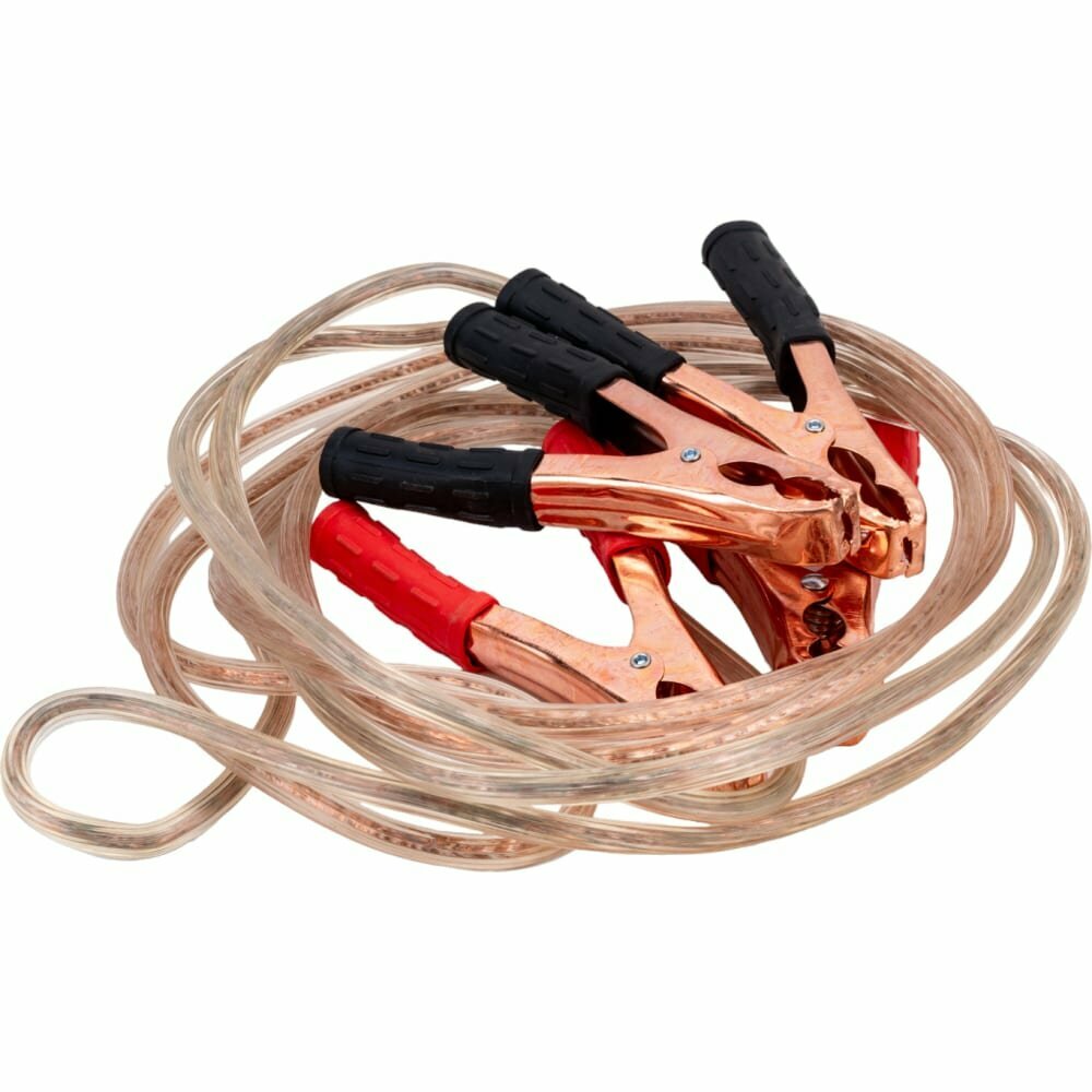 Пусковые провода Nova Bright 400А с прозрачной изоляцией, в сумке, 2.5 м 37661