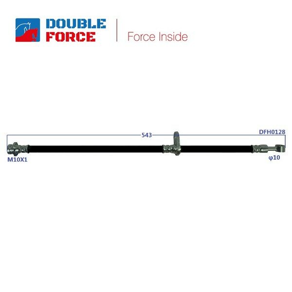 Шланг тормозной Double Force арт. DFH0128, ОЕМ номер 51540-65J00