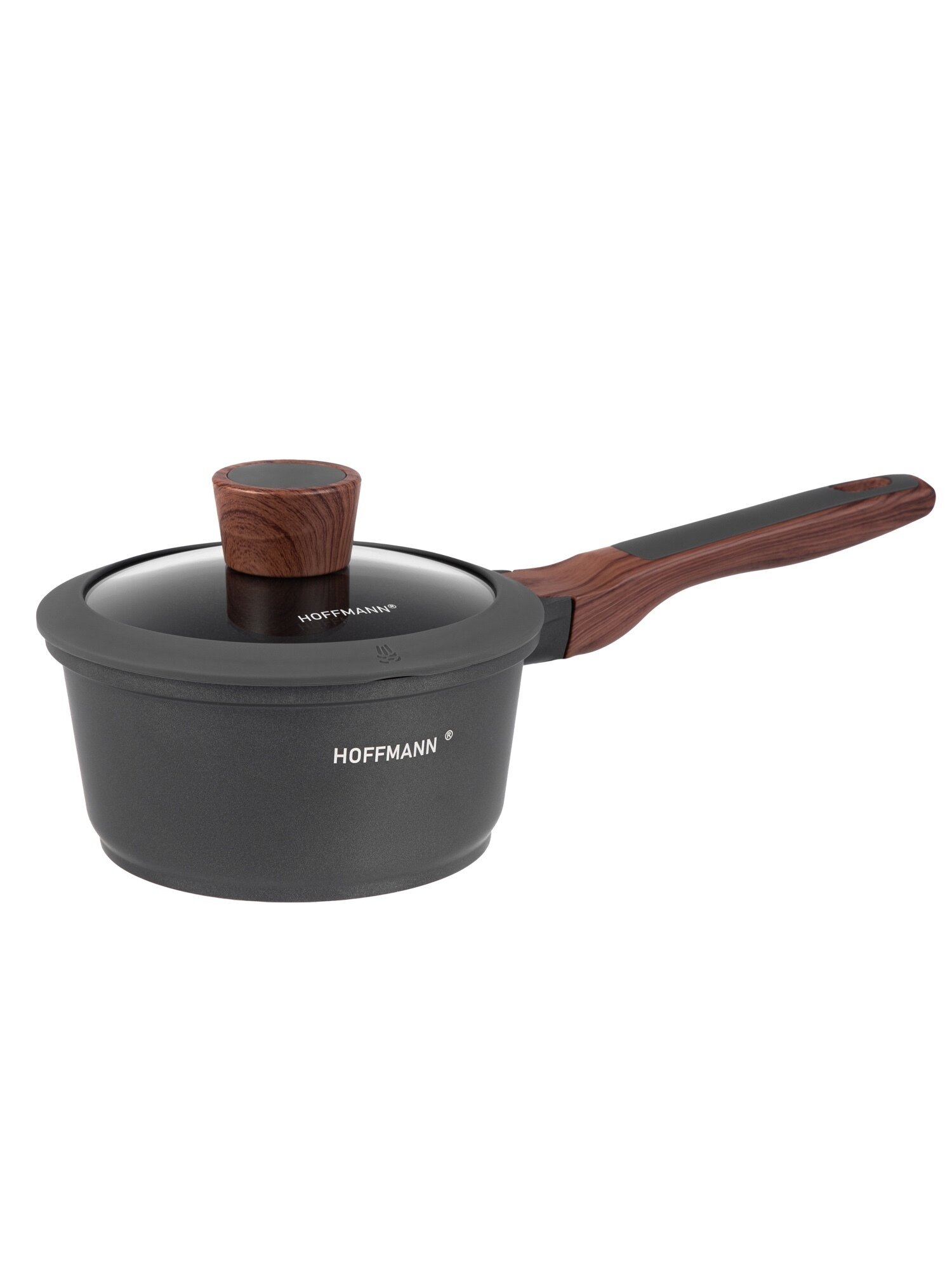 Кастрюля с антипригарным покрытием, 1,5л Диаметр 16см