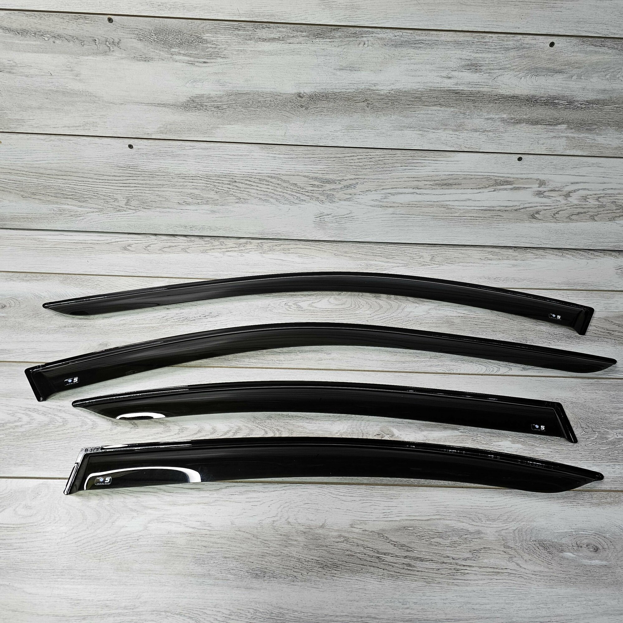 Дефлекторы (ветровики) окон на BMW 5 F10 (БМВ )