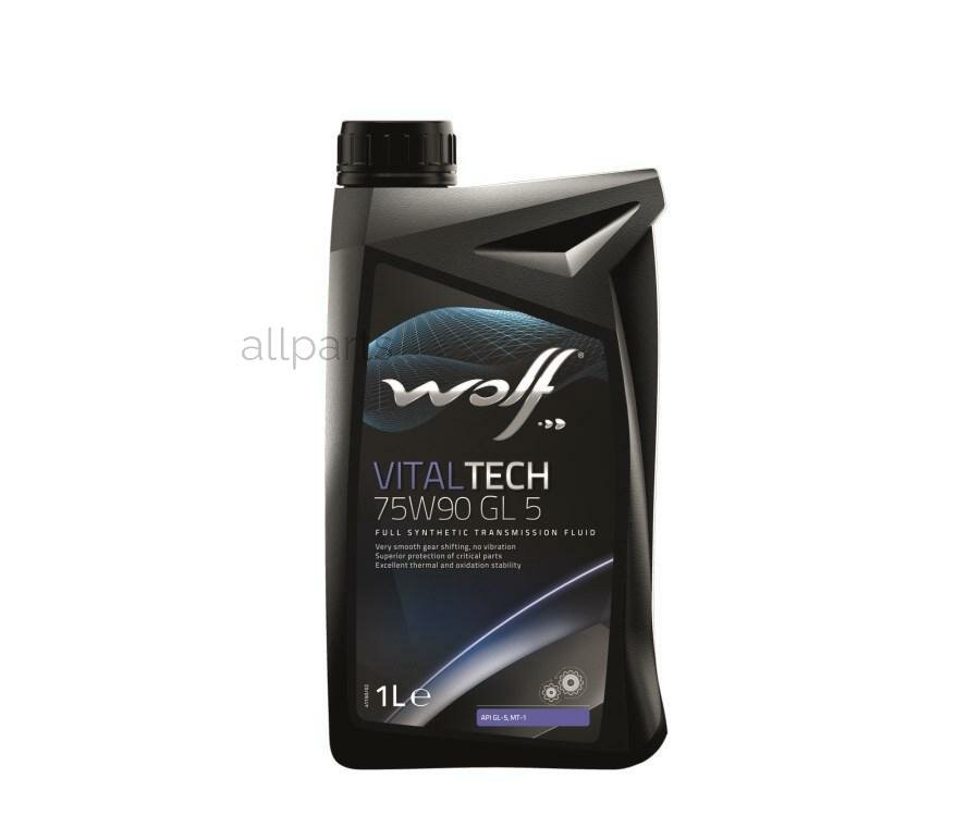 WOLF OIL 8303906 Масло трансмиссионное VITALTECH 75W90 GL 5 1L