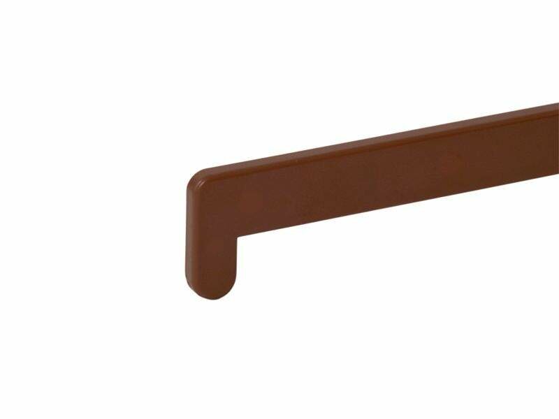 Накладка торцевая пластиковая для подоконника В-40 /700мм/ золотой дуб