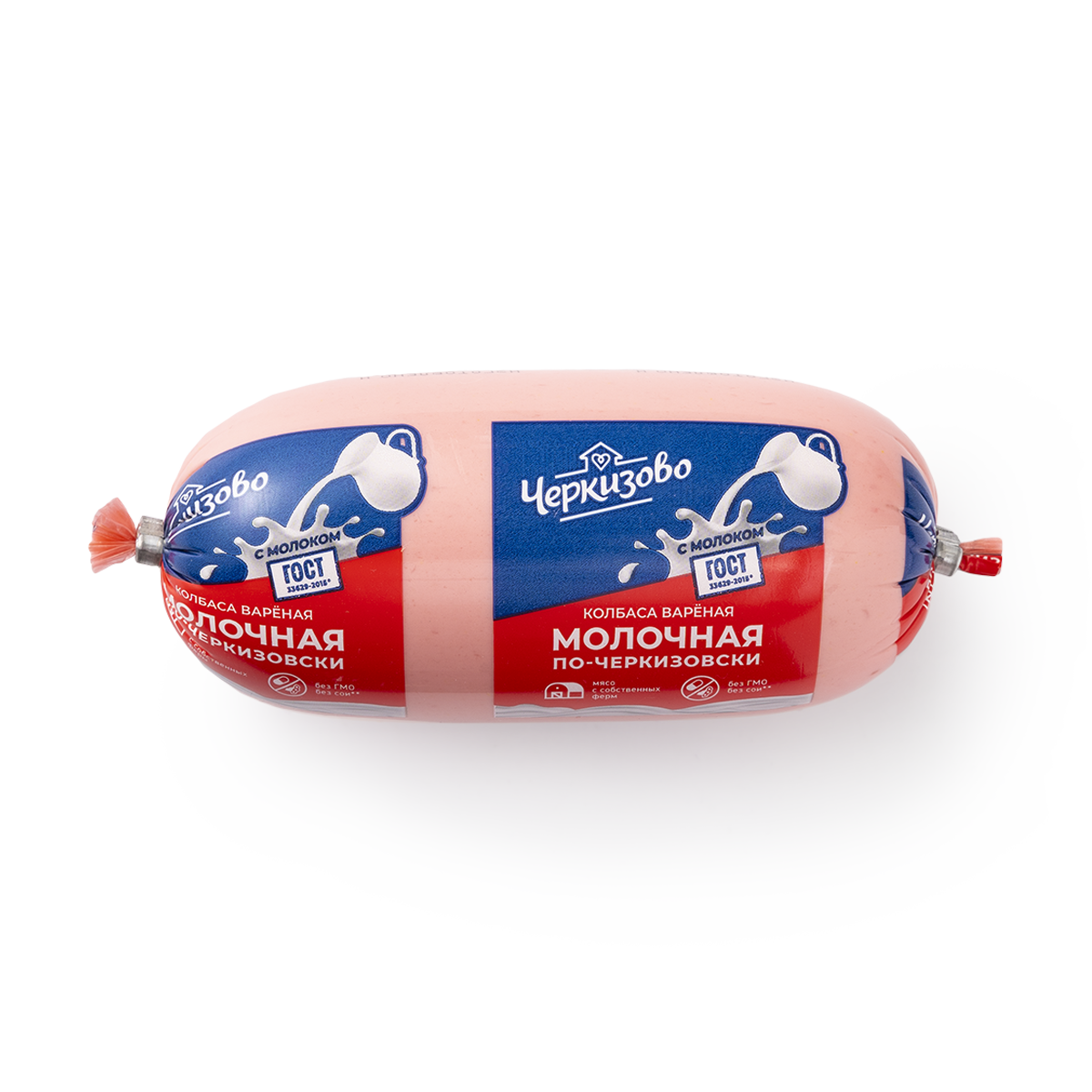 Колбаса Молочная Черкизово По-черкизовски, вареная, свинина/говядина, 400 г