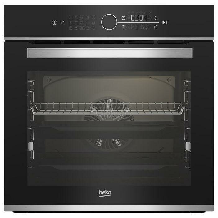 Духовой шкаф Beko BBIM13400XMSW черный, телескопические напр, сенсорная панель, каталитическая очистка