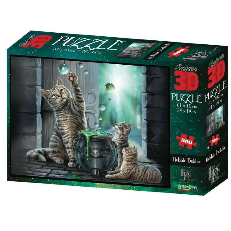 Пазл Prime 3D Super 3D Буль-буль 500 детал.