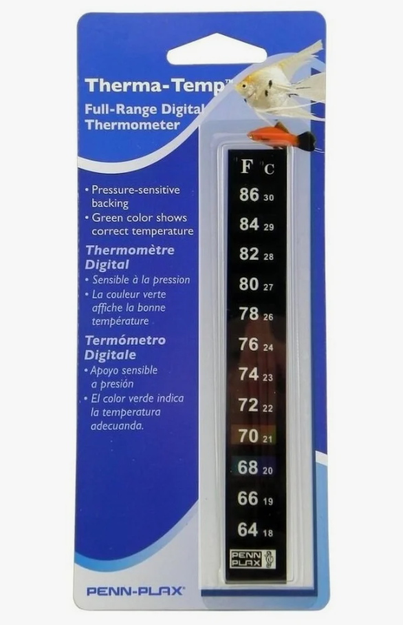Термометр аквариумный жидкокристаллический "Penn Plax"