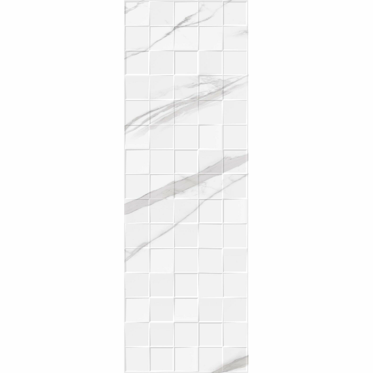 Керамическая плитка Eurotile (Евротаил) Insomnia рельеф 29,5х89,5 см (682 IMD1WT) (1.05 м2)