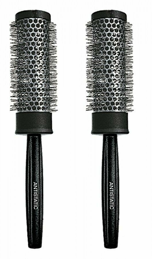 Inter-Vion Щетка для укладки волос металлическая, 2 штуки