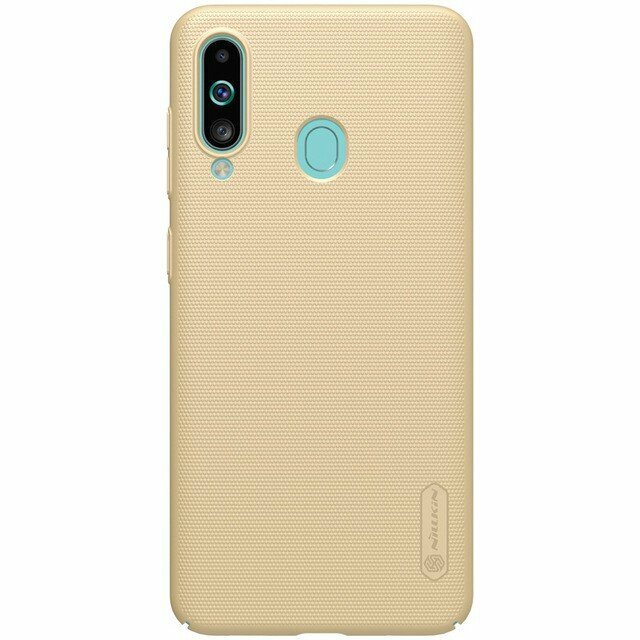 Накладка Nillkin Frosted Shield пластиковая для Samsung Galaxy A60 (2019) SM-A606 Gold (золотистая)