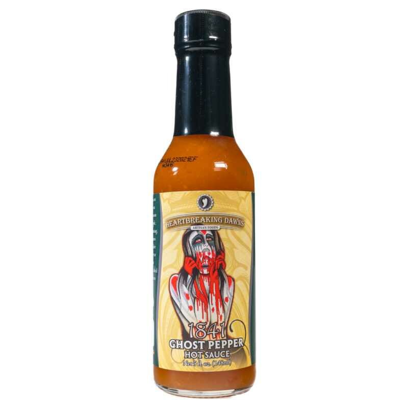 Острый соус Heartreaking Dawn's 1841 Ghost pepper hot sauce