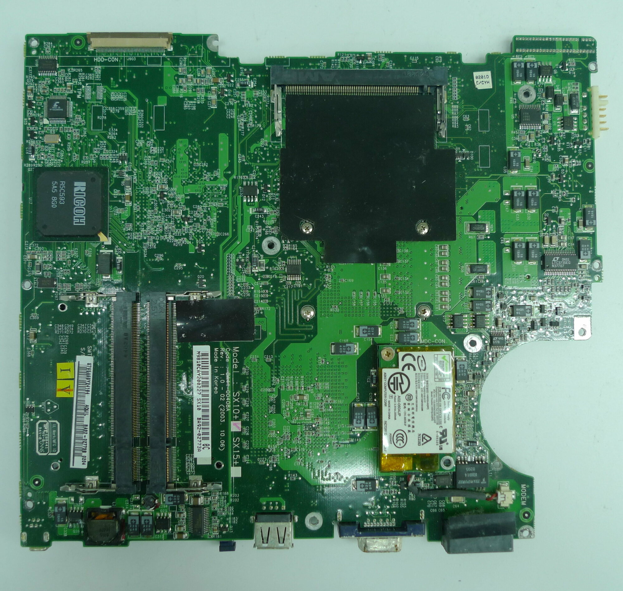 Материнская плата SX10+ SX15+, BA41-00408A для Samsung (донор)