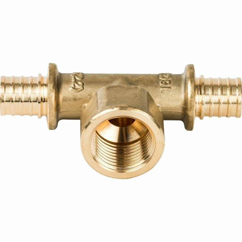 Тройник 25x3.5 - 3/4" г. аксиальный Stout