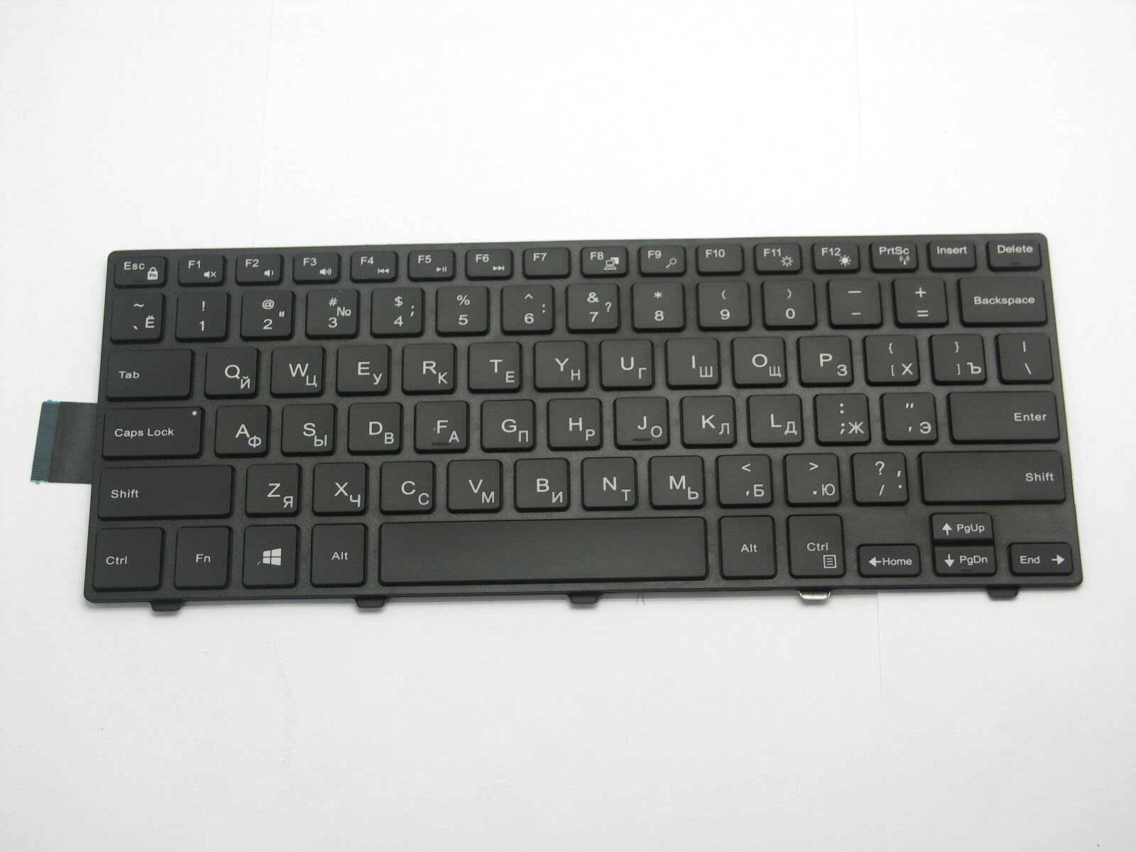 Клавиатура для DELL Inspirion Dell Inspiron 14-3000, 14-5447, Latitude 3470 черная, с рамкой, с подсветкой, KBD-DE-38