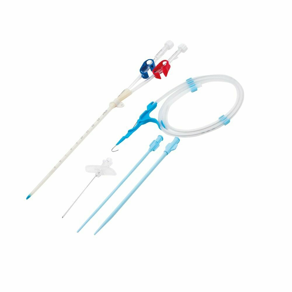 Набор для диализа двухканальный 8F длина 100мм